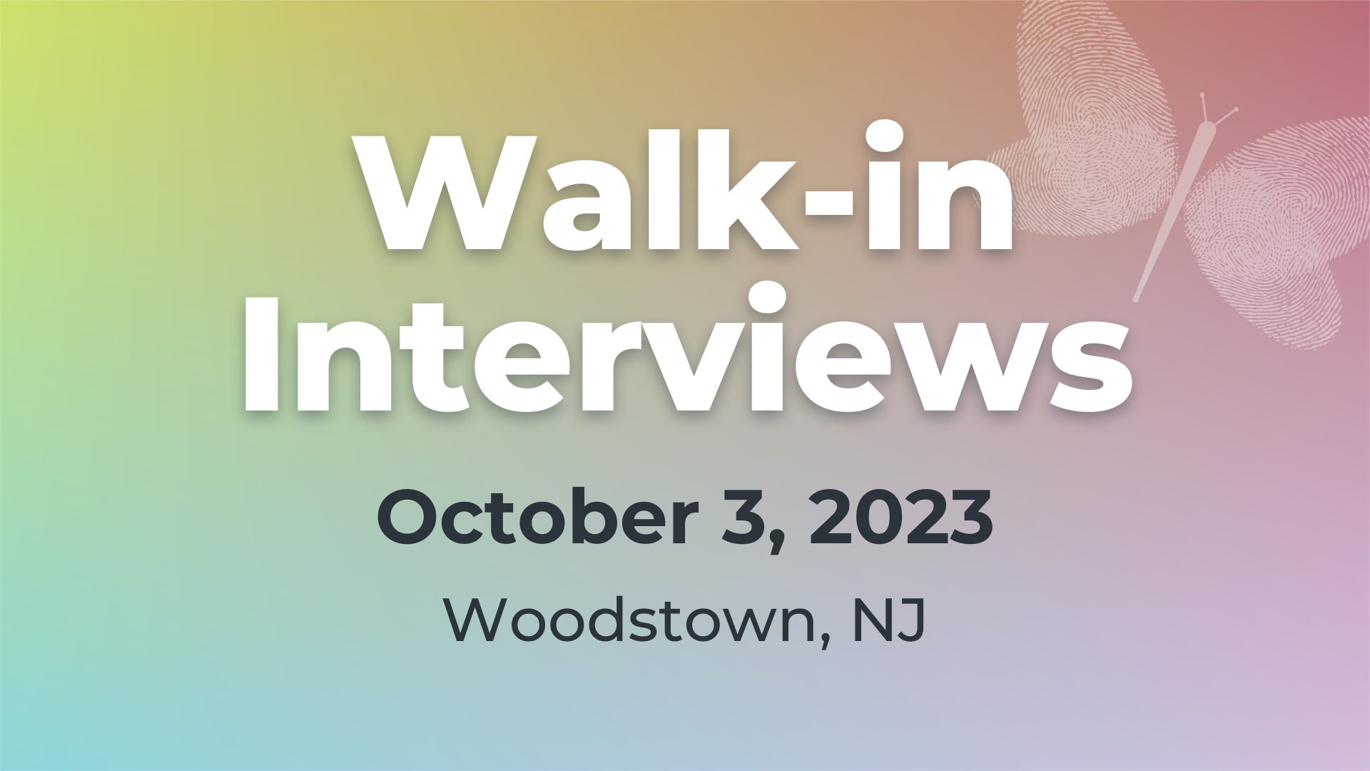 Walk-In Interviews- Woodstown, NJ | Bancroft Careers