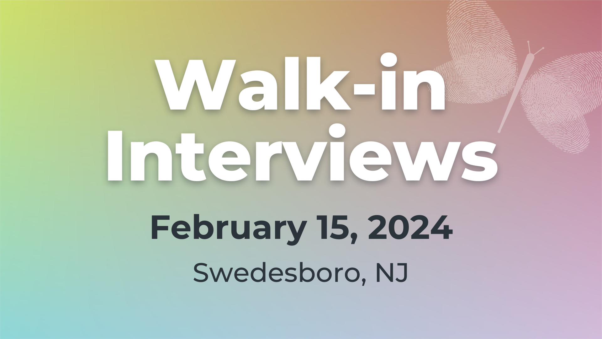 Walk-In Interviews- Swedesboro, NJ | Bancroft Careers